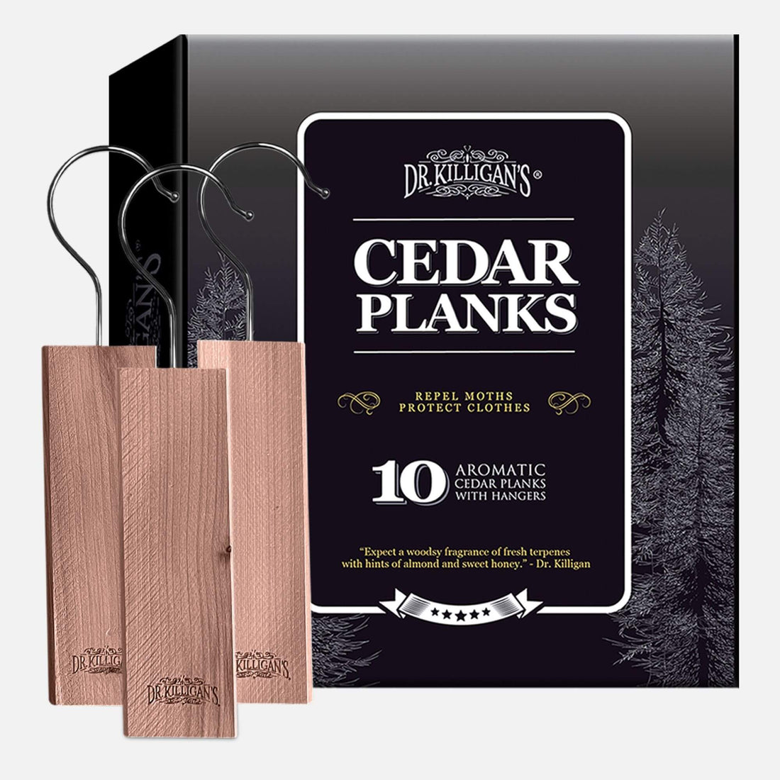 Cedar Planks Clothes Moth Repellent – Dr. Killigan's