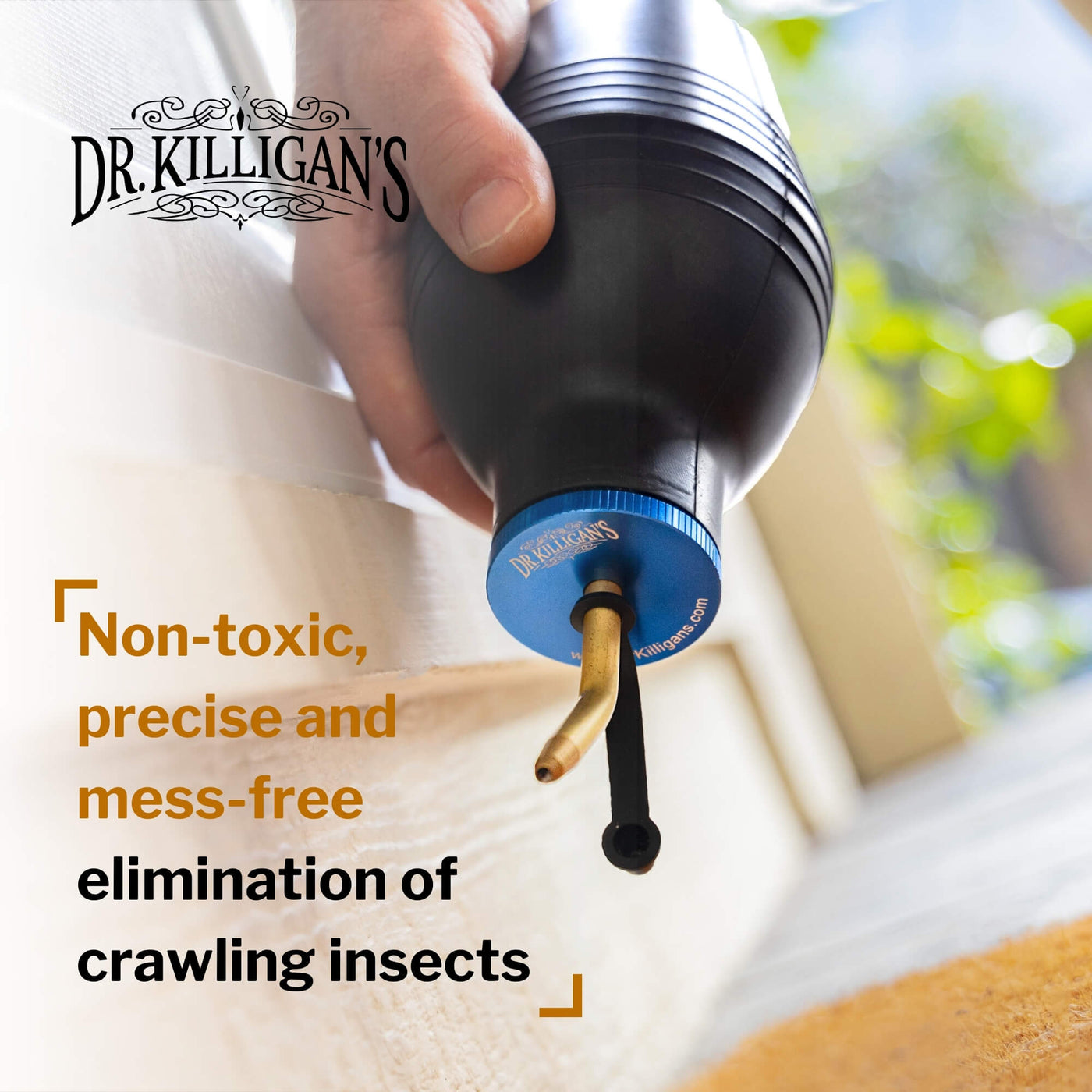 The Insect Buster | Bulb Duster for Diatomaceous Earth | Dr. Killigan's